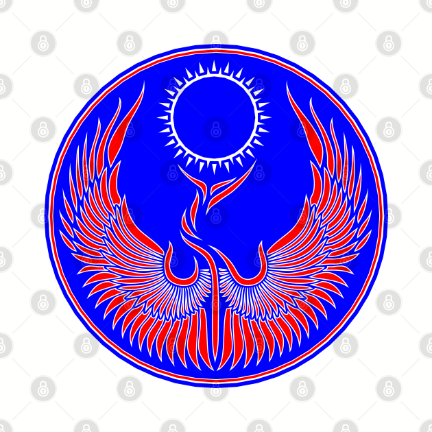 Defiant Phoenix Symbol - Phoenix - Pillow | TeePublic