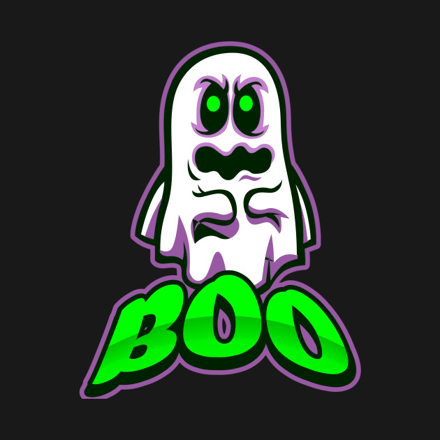 BOO Ghost - Ghost - T-Shirt | TeePublic