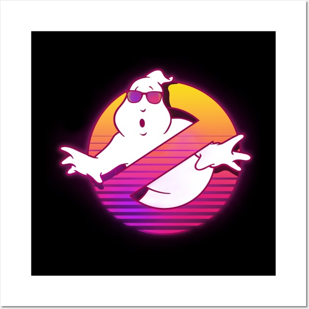 Outrun Ghostbusters - Ghostbusters - Posters and Art Prints | TeePublic