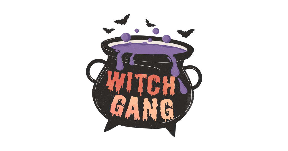Witch Gang Halloween - Halloween - T-Shirt | TeePublic