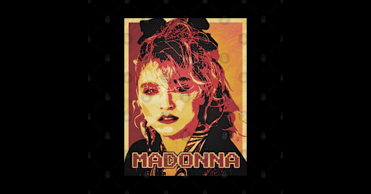 NEW VINTAGE - madonna - New Vintage - Posters and Art Prints | TeePublic