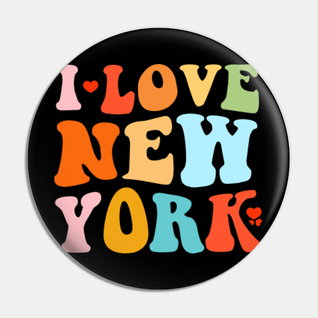 I Love New York City I Love New York City Pin Teepublic