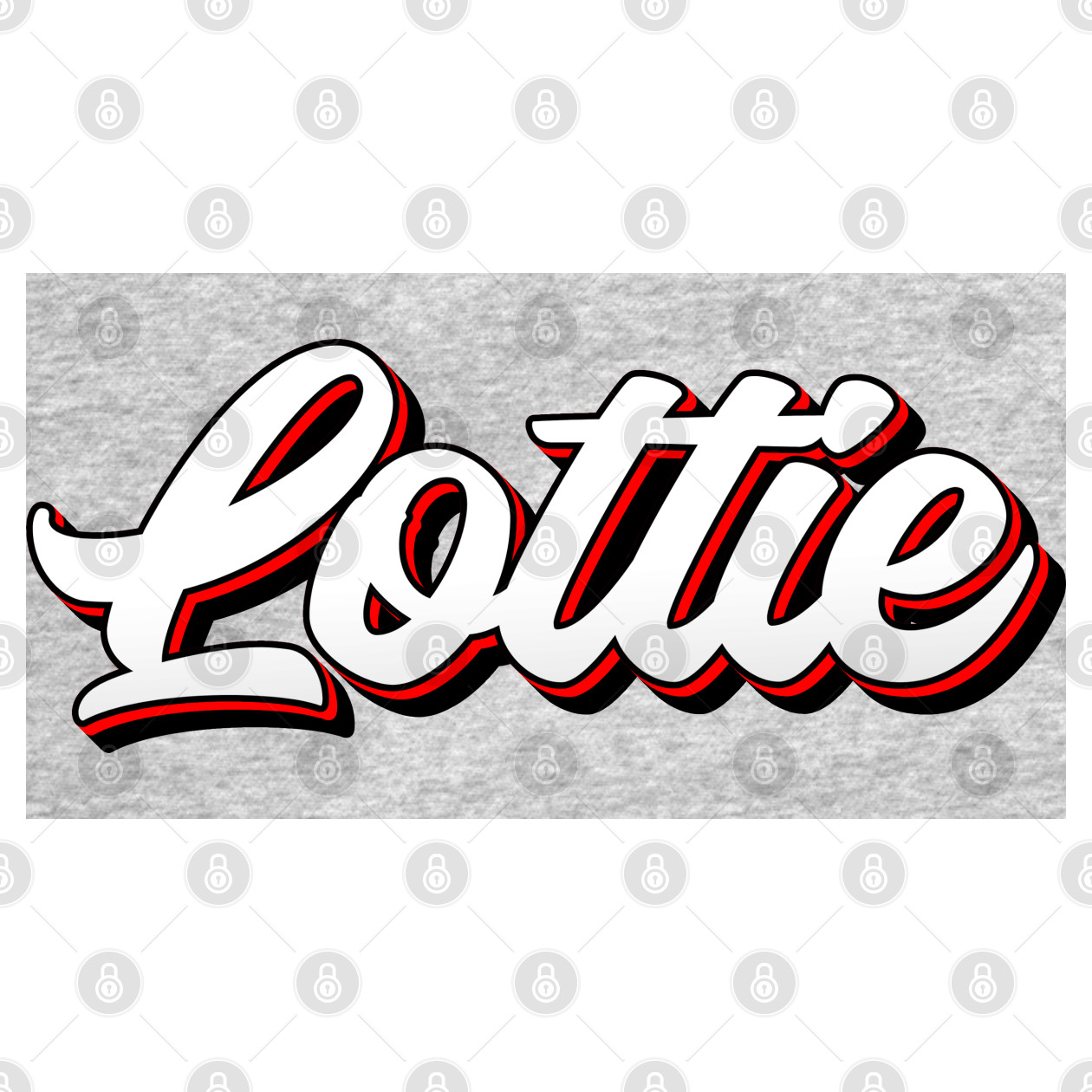 Lottie name - cool 70s retro font - Lottie Name Cool 70s Retro Font - T ...