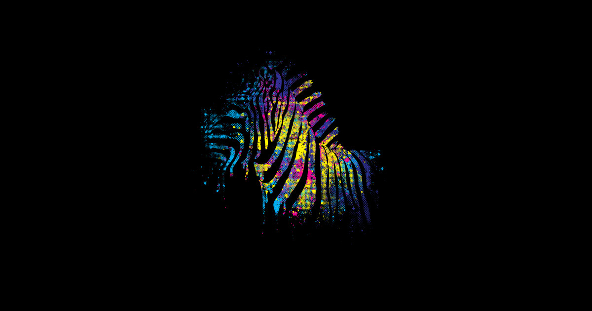 Zebra Space - Animals - Sticker | TeePublic