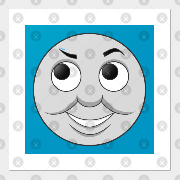 Thomas Cheeky Face - Thomas - Posters and Art Prints | TeePublic