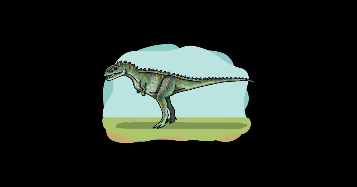 Indosuchus dinosaur - Indosuchus - Sticker | TeePublic