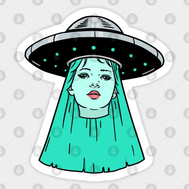 Signing Out - Ufo - Sticker | TeePublic