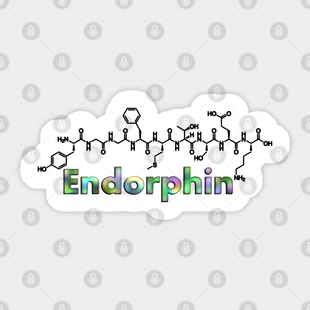 Endorphin - Endorphins - Sticker | TeePublic