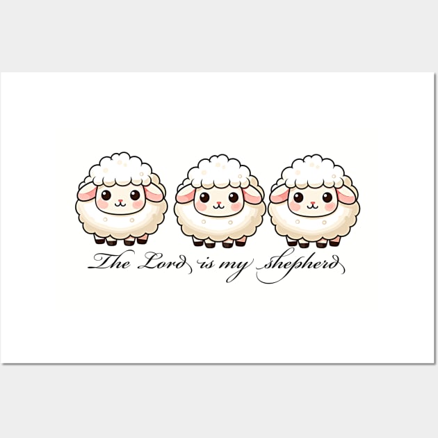 The Lord is my Shepherd, Bible verse, Christian design - Bible Verse ...