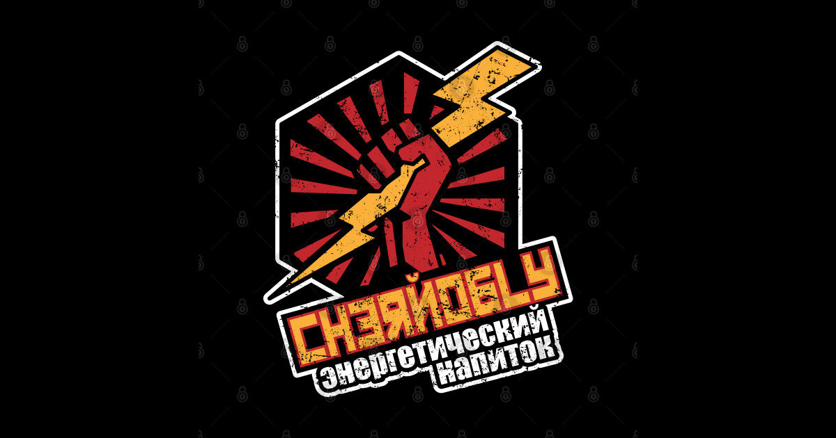 Chernobyl 3n3rgy drink - Chernobyl - Sticker | TeePublic
