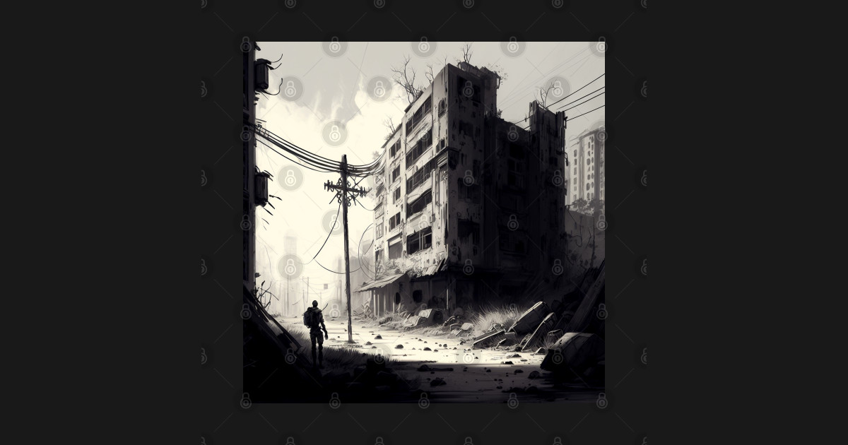 Post apocalyptic Design The last of us style - Post Apocalyptic - T ...