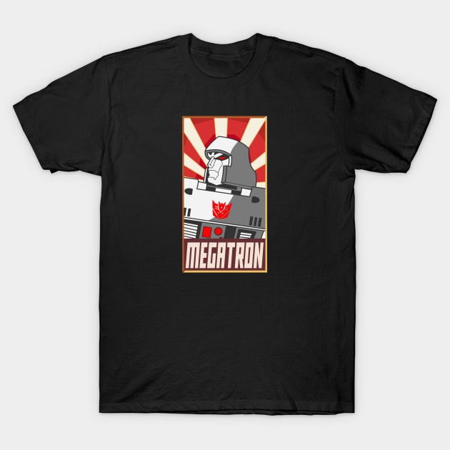 Salute to Tron - Megatron - T-Shirt | TeePublic
