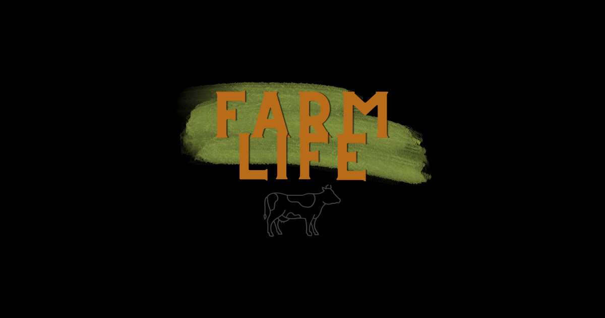 Farm Life - Farm Life - Sticker | TeePublic