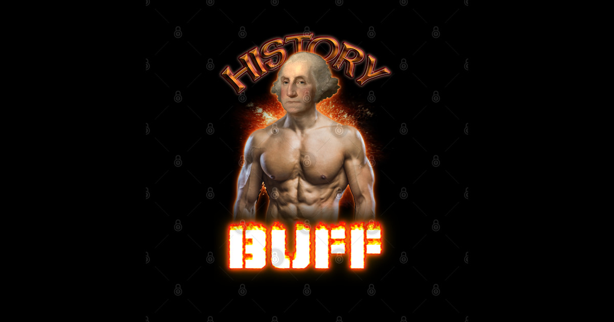 History Buff George Washington - George Washington - Sticker | TeePublic