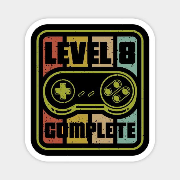 Level 13 Complete Gamer 13th Birthday Gaming - Gamer Birthday - Magnet ...