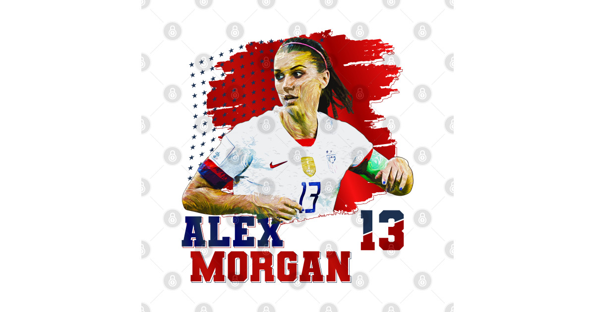 Alex Morgan || 13 - Alex Morgan - T-Shirt | TeePublic