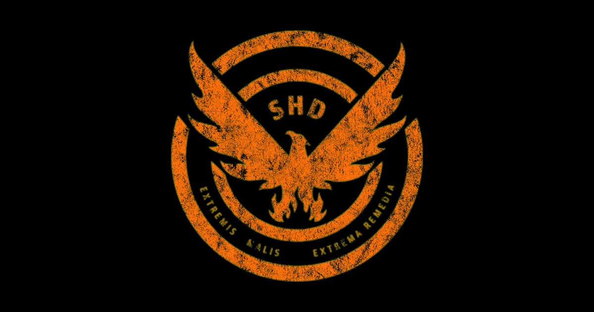 The Division Shd Logo - The Division Shd Logo - Sticker | TeePublic