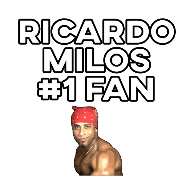 Ricardo Milos #1 Fan - Ricardo Milos - T-Shirt | TeePublic