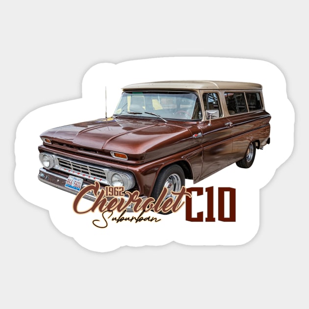 1962 Chevrolet C10 Suburban - 1962 Chevrolet C10 Suburban - Sticker ...