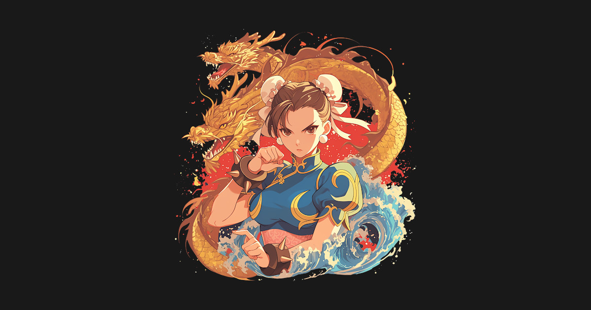 chun li - Chun Li - T-Shirt | TeePublic