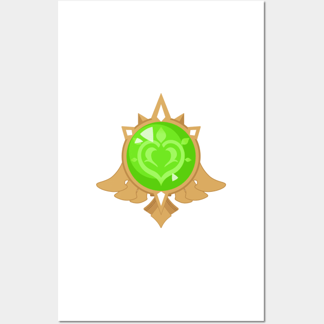 Genshin Impact Mondstadt Vision - Dendro - Genshin - Posters and Art ...