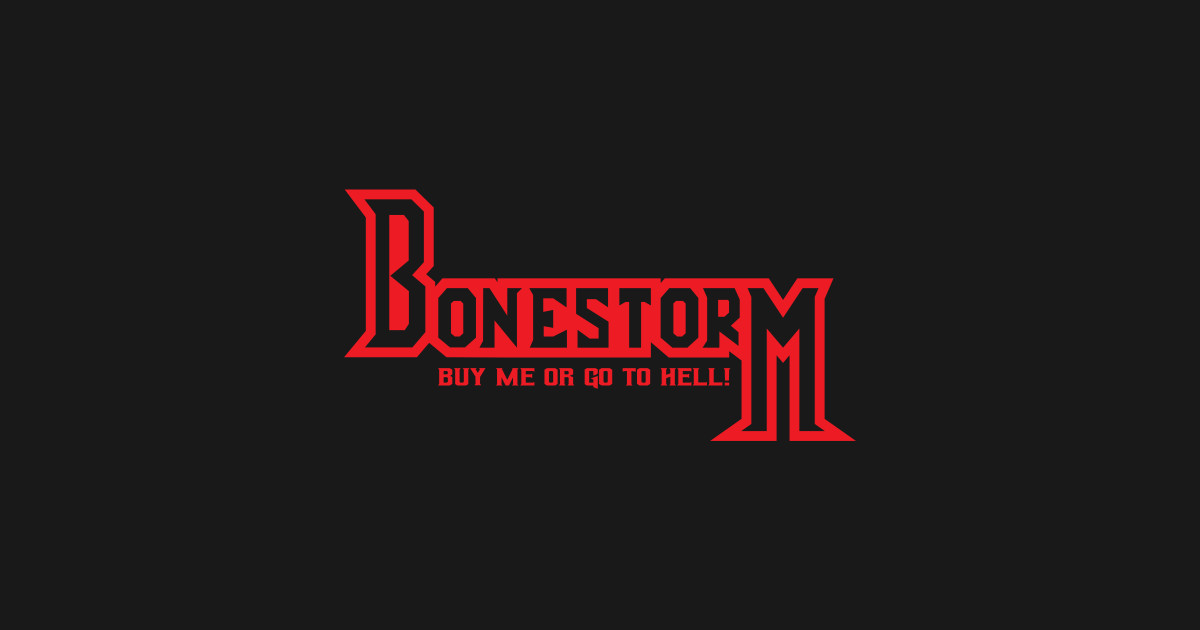 Bonestorm - Red - Bonestorm - Hoodie | TeePublic
