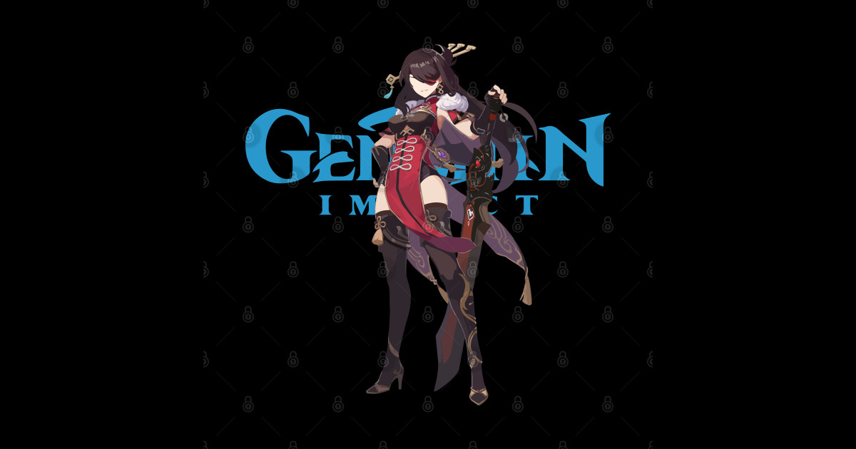 Genshin Impact Beidou - Genshin Impact - Sticker | TeePublic