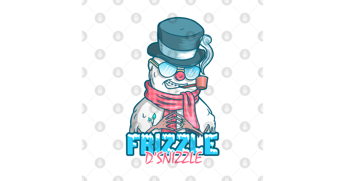 Frizzle D'Snizzle - Snowman - T-Shirt | TeePublic
