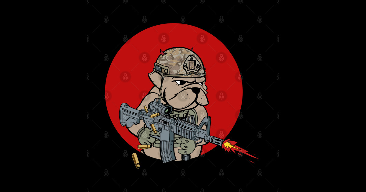 Devil Dog - Usmc - Sticker | TeePublic