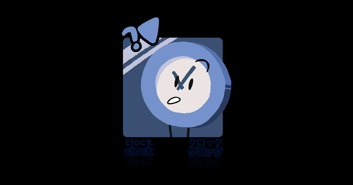 BFB Clock (Aikon Pack) - Bfb - Sticker | TeePublic