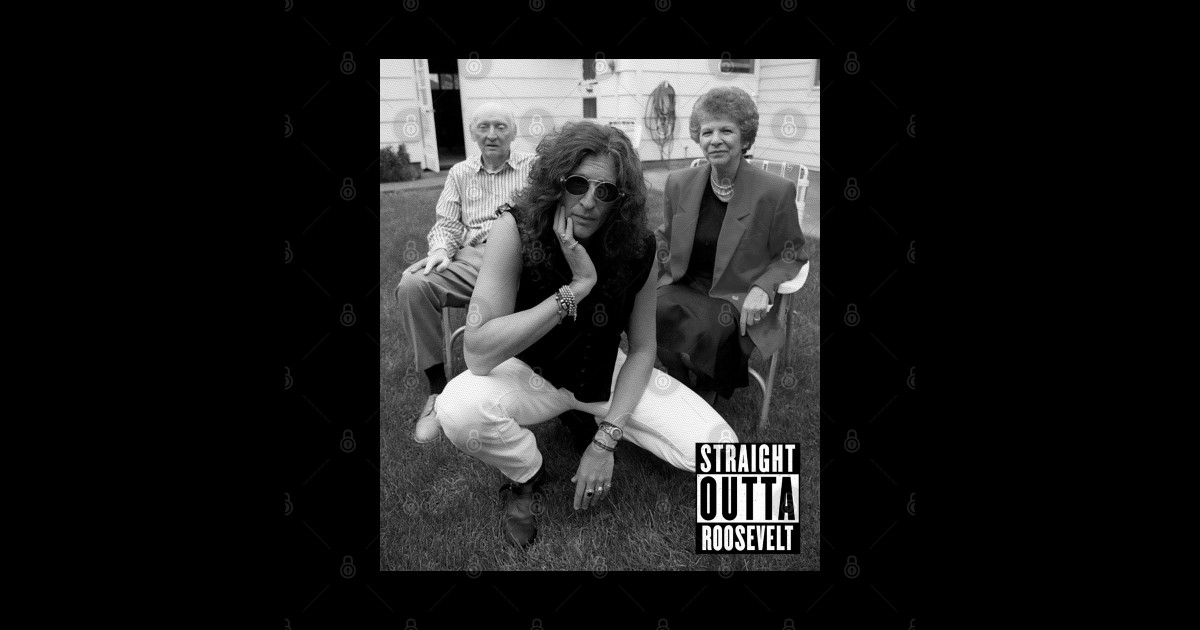 Howard Stern- Straight Outta Roosevelt - Howard Stern - Sticker | TeePublic