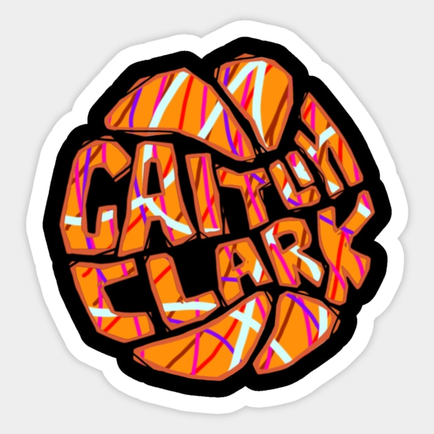 Caitlin Clark - Caitlin Clark - Sticker | TeePublic