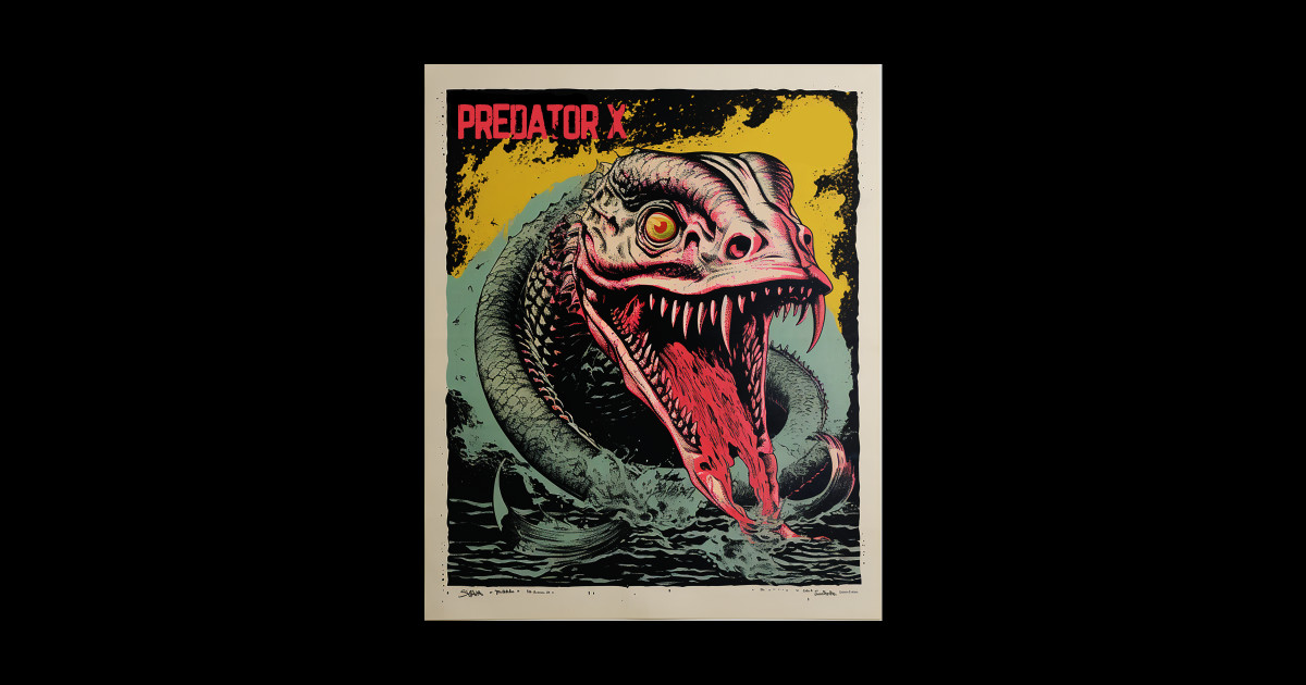 Predator X Movie Poster Art - King Gizzard And The Lizard Wizard ...