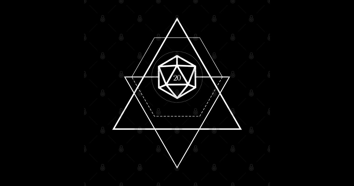 Futuristic D20 Dice TRPG Tabletop RPG Gaming Addict - Dungeon Master ...