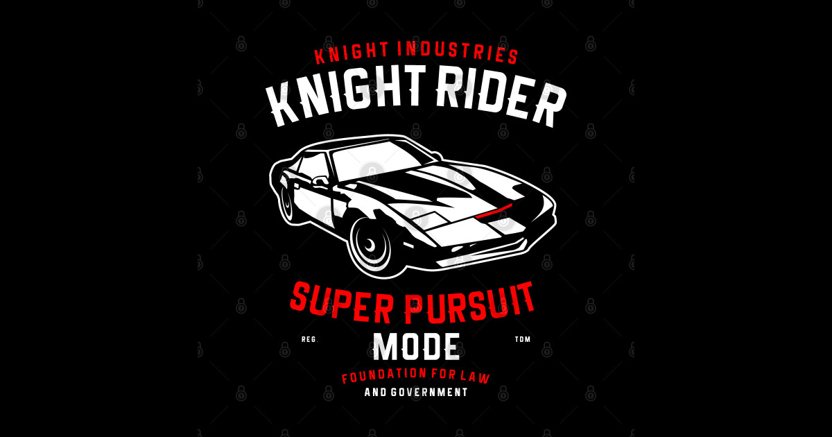 Knight Rider - Knight Rider - Sticker | TeePublic