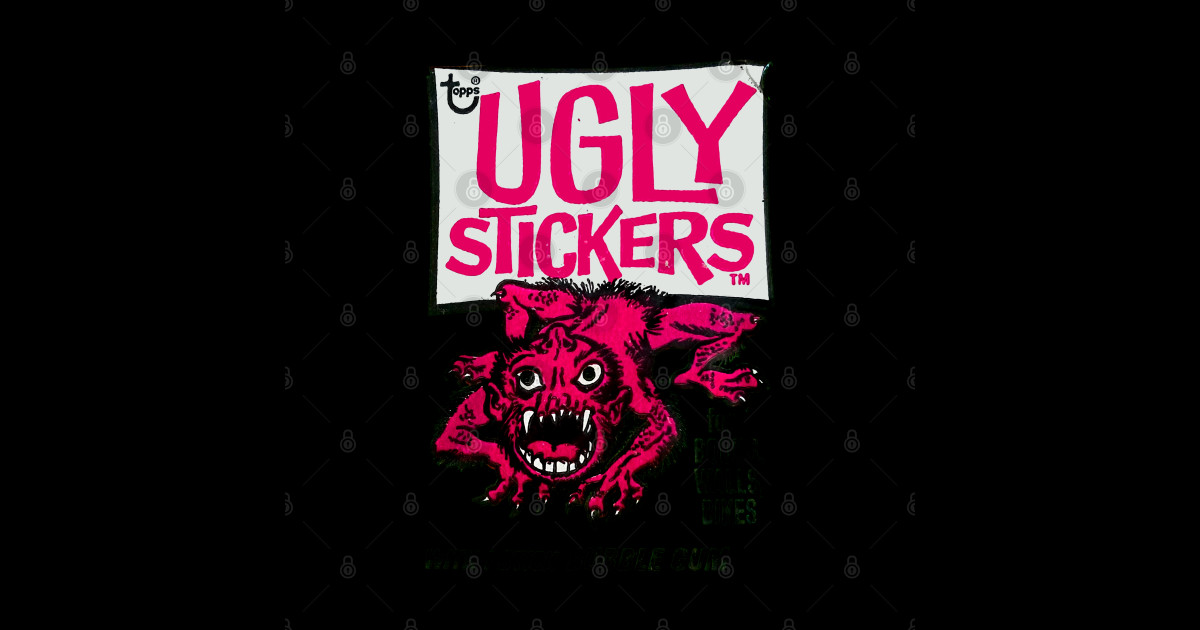 Ugly Stickers 1974 - Wax Packs - Sticker | TeePublic