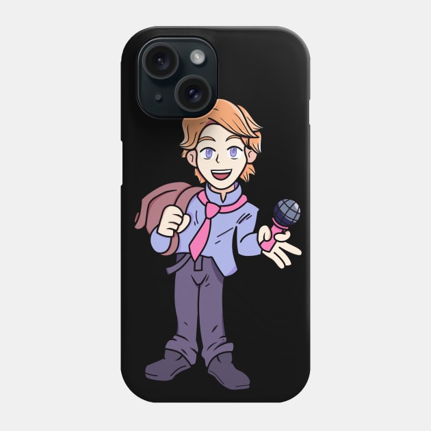 Senpai FNF character - Fnf Senpai - Phone Case | TeePublic
