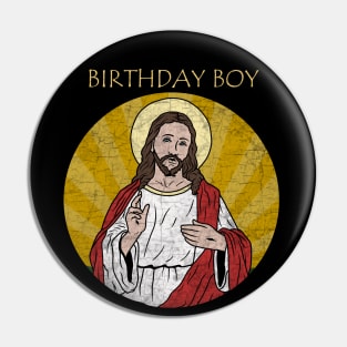 Birthday Boy Jesus Christmas Pins and Buttons for Sale | TeePublic