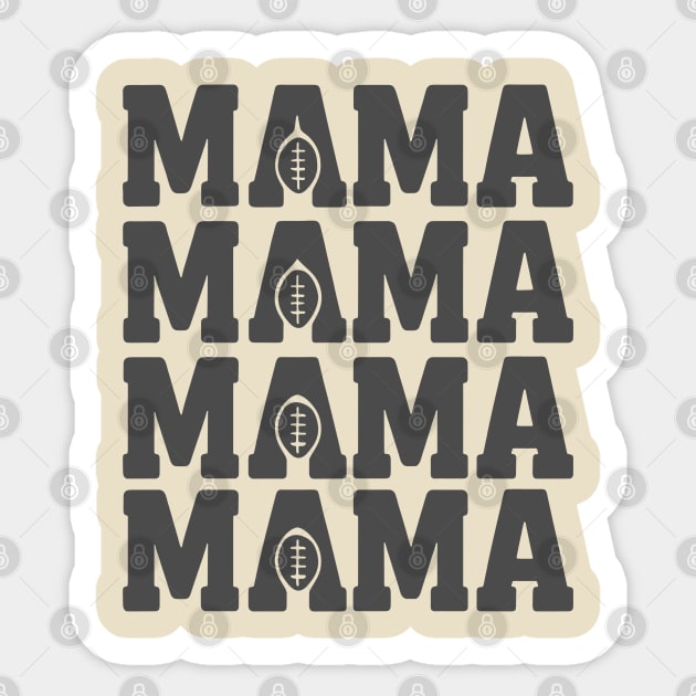 MAMA Stack Text – Retro Bold Typography - Mama - Sticker | TeePublic