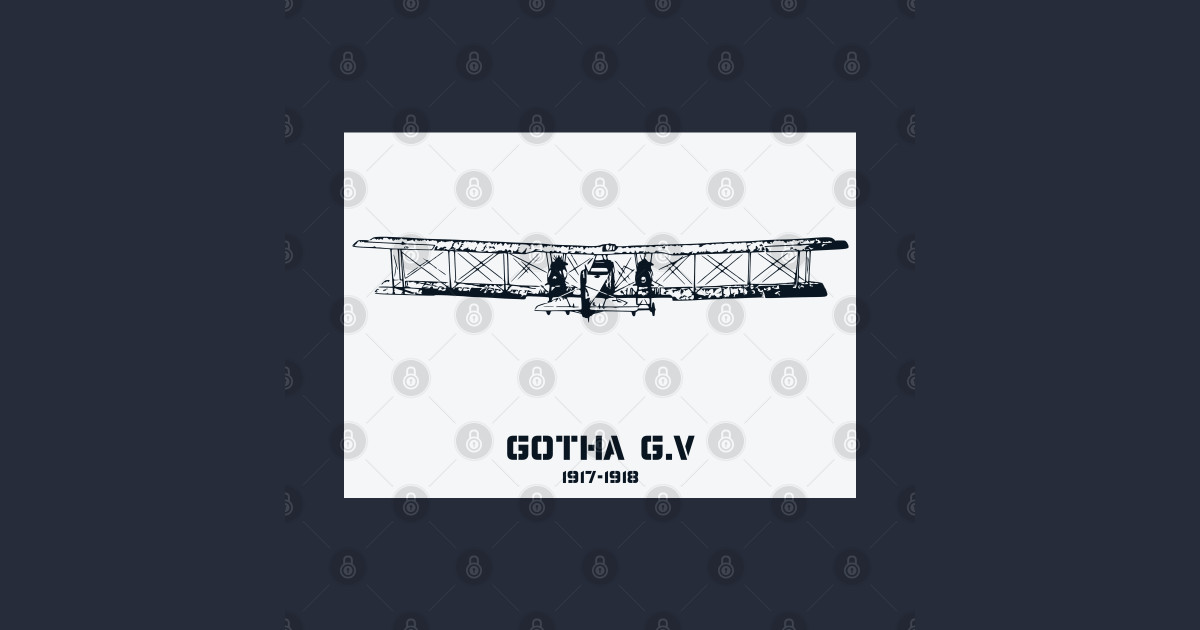 Gotha G.V World War I Bomber - Gotha Gv - T-Shirt | TeePublic