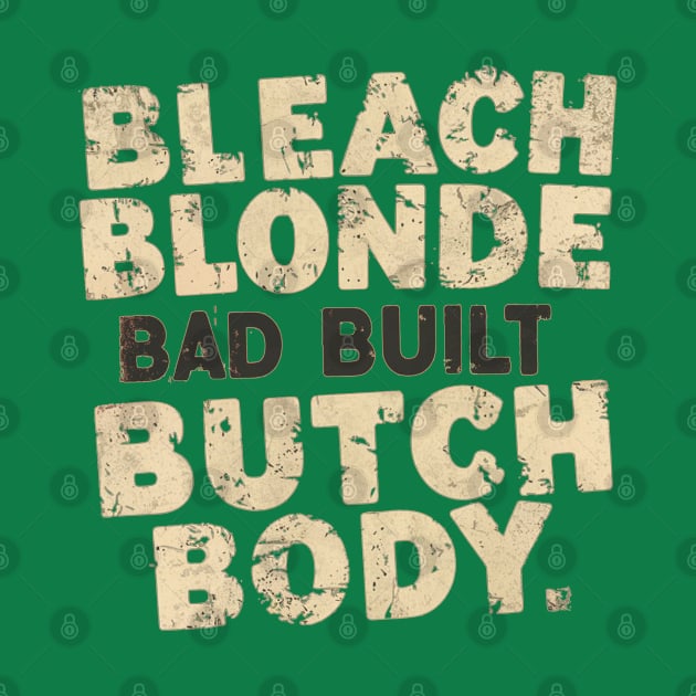 Bleach Blonde Bad Built Butch Body - Bleach Blonde Bad Built Butch Body ...
