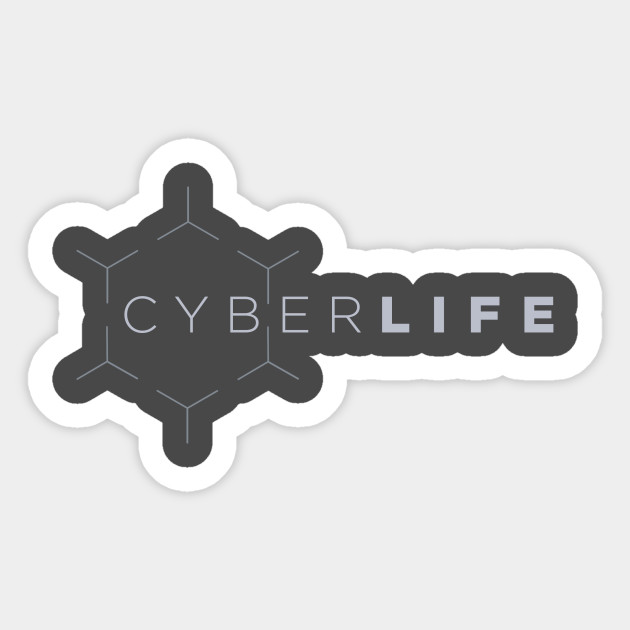 Cyberlife logo (No Background) - Cyberlife - Sticker | TeePublic