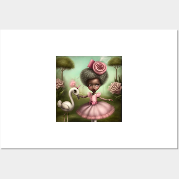 Alice with Flamingo 8 - Alice in Wonderland - Alice In Wonderland ...
