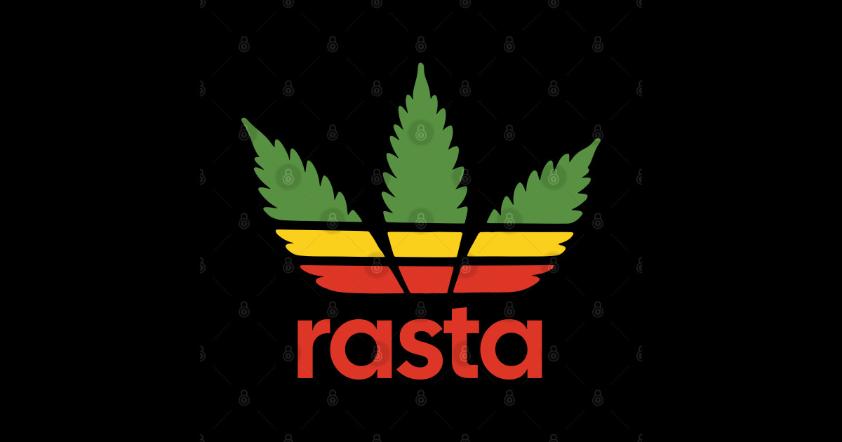 Rasta Leaf - Rasta - Sticker | TeePublic