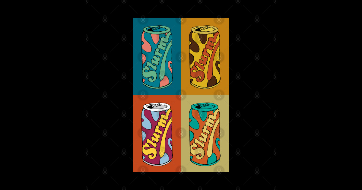 Soda pop art - Slurm - Sticker | TeePublic
