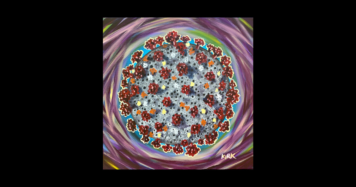 'SARS COV 2' - Virus - Sticker | TeePublic