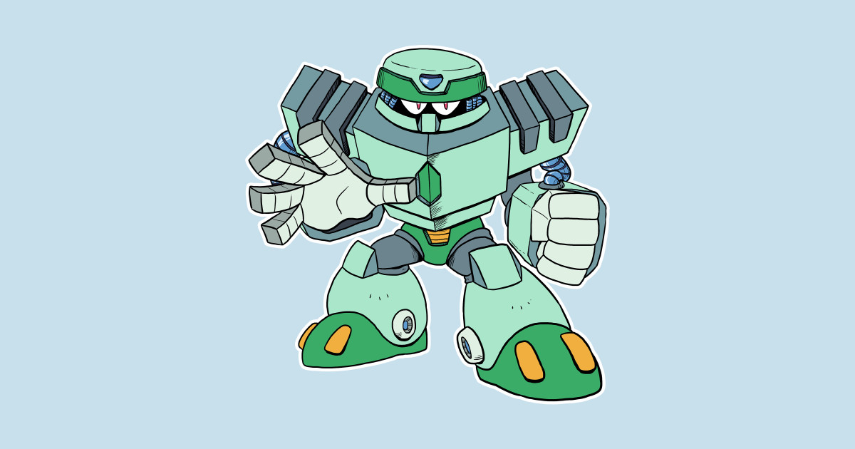 COLDMAN - Mega Man - Sticker | TeePublic