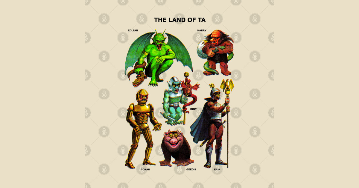 Land of Ta Sticker Sheet - Geedis - T-Shirt | TeePublic