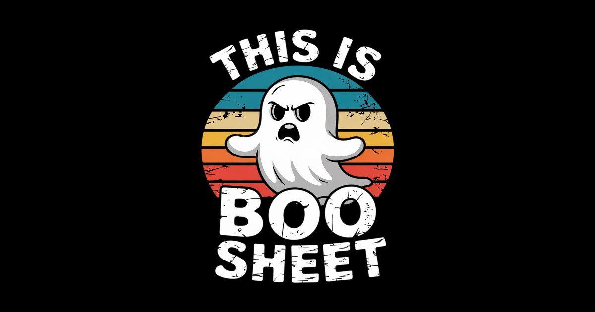 This Is Boo Sheet Ghost Halloween Costume Men Women - This Is Boo Sheet ...