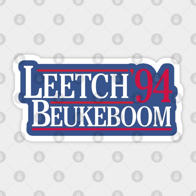Leetch & Beukeboom '94 - Political Campaign Parody - Brian Leetch ...